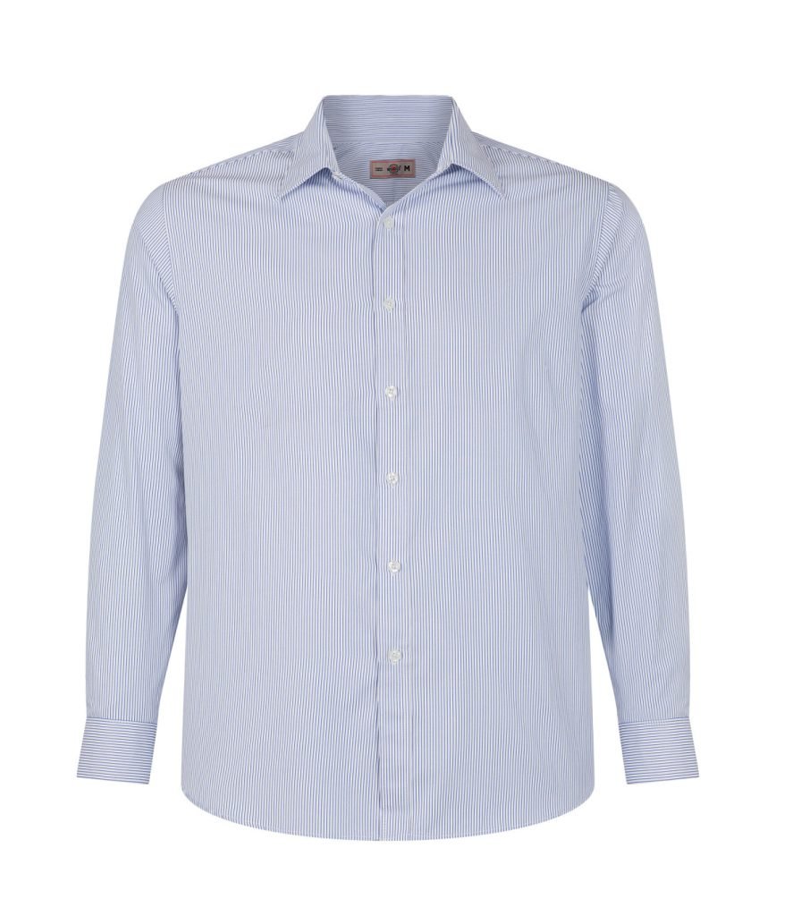Camisa Trevira Urban Listado Manga Larga Hombre – NR Corporativos